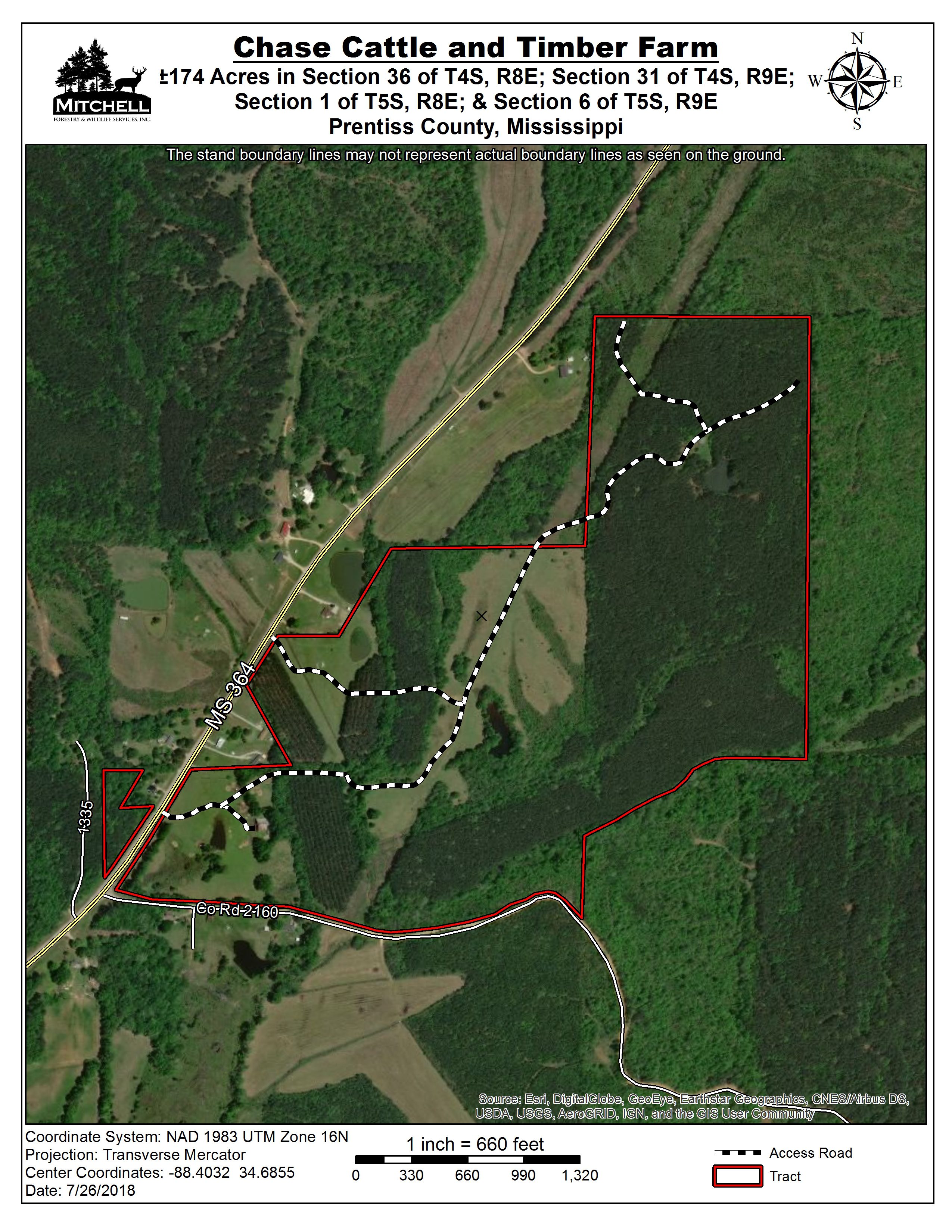 Chase Cattle and Timber Farm - Mitchell Forestry